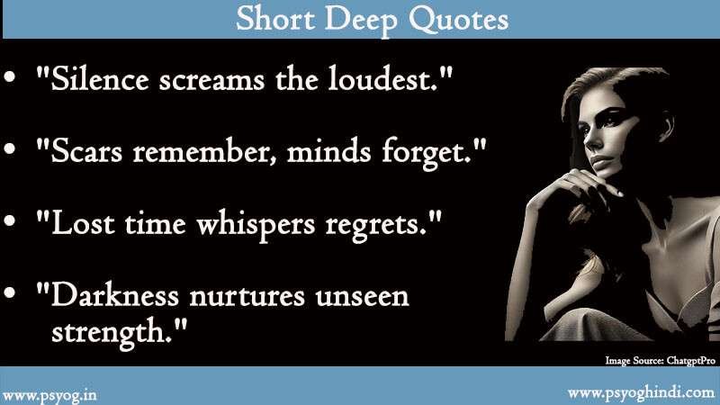 Short Deep Quotes That Hit Hard – Powerful 4-Word Wisdom - psyog